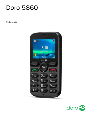 Doro 5860 Mobile phone de handleiding | Manualzz