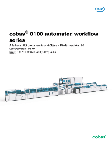 Roche cobas 8100 Reformatter V2 Operators Manual | Manualzz