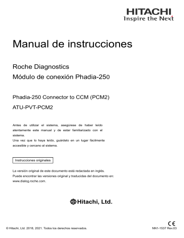 Roche cobas Connection Module CCM Manual de usuario | Manualzz