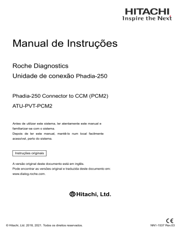 Roche cobas Connection Module CCM Manual do usuário | Manualzz