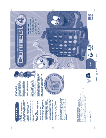 Connect 4 Game Instructions | Manualzz