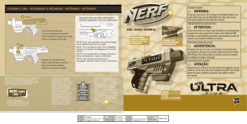 Nerf Ultra Five Blaster Mode d'emploi | Manualzz