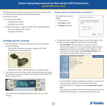 Trimble FieldLevel II System User Guide | Manualzz
