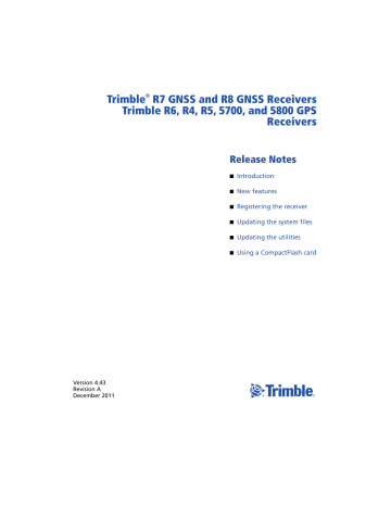 Trimble R8 User Guide | Manualzz