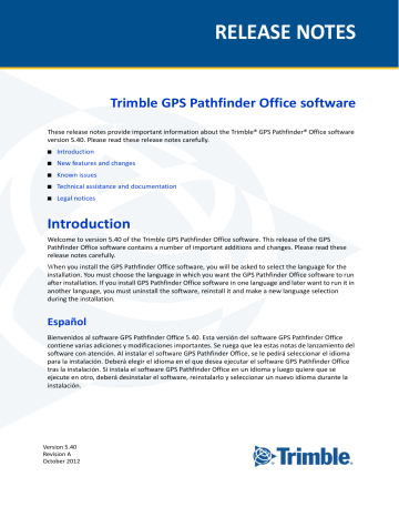 Trimble GPS Pathfinder Office User Guide | Manualzz