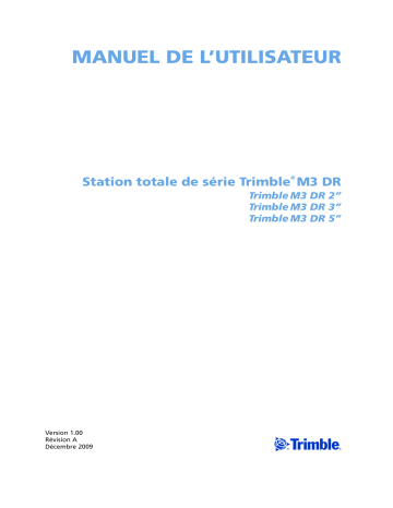 TRIMBLE M3 Mode d'emploi | Manualzz