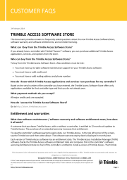 TRIMBLE Access Software - User Guide