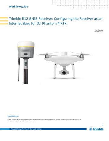 Trimble R12 User Guide | Manualzz