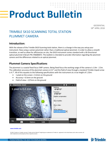 Trimble SX10 User Guide | Manualzz