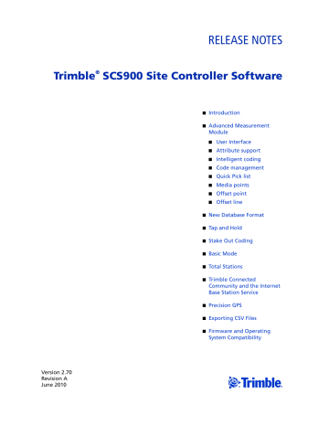 Trimble SCS900 User Guide | Manualzz