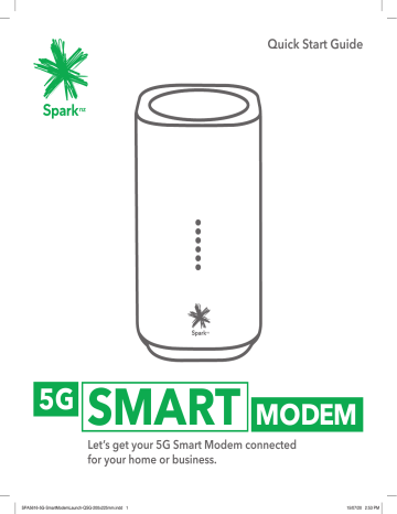 Spark 5G Smart Modem User Guide | Manualzz