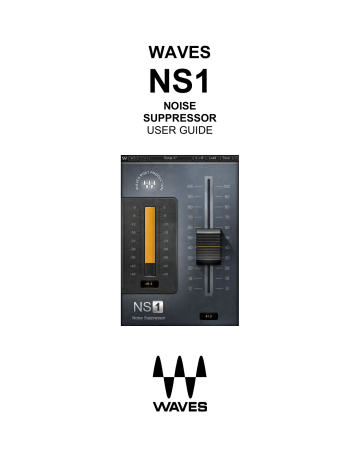 WAVES NS1 Noise Suppressor User Guide | Manualzz