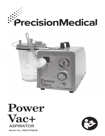 PrecisionMedical PM63/PM63E Power Vac+ User Manual | Manualzz