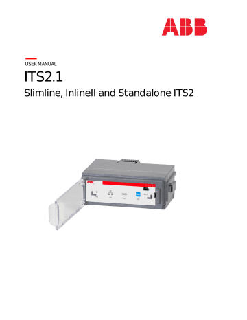 ABB 1SEP622750P0001 ITS2.1 User Manual | Manualzz