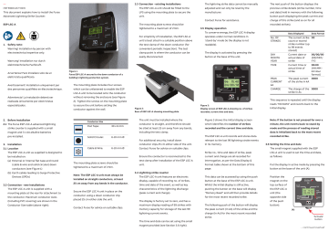 ABB Furse ESP LSC-A lightning strike counter Installation Instructions ...
