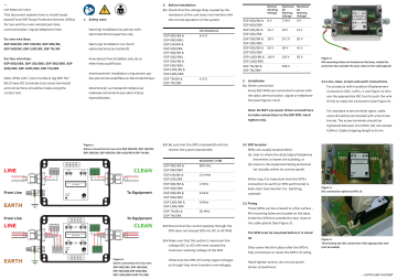 ABB Furse SPD - ESP D/BX series Installation Instructions | Manualzz