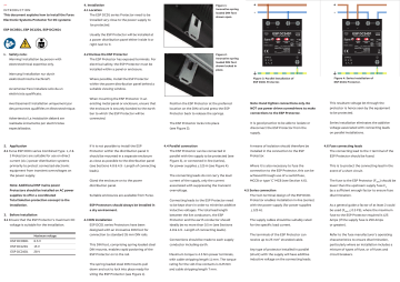 ABB Furse SPD - ESP DCD1 series Installation Guide | Manualzz