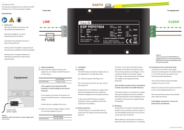 ABB Furse SPD - ESP PEF07504 SPD Installation Guide | Manualzz