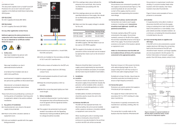 ABB Furse SPD - ESP SSI series Installation Instructions | Manualzz
