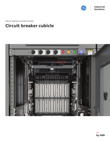 ABB Circuit breaker cubicle field Installation Guide | Manualzz