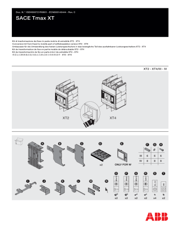 ABB Conversion kit from fixed to mobile of Instructions | Manualzz