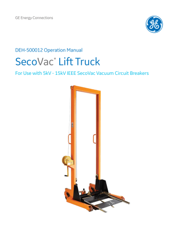 ABB DEH-500012 GE_SecoVac-Lift-Truck Instructions | Manualzz