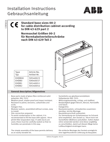 ABB EH3 User Manual | Manualzz