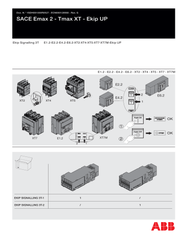 ABB Ekip Signalling 3T Mode d'emploi | Manualzz