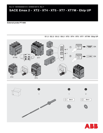 ABB External probe PT1000 Mode d'emploi | Manualzz