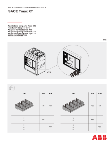 ABB Fixed part adapter XT5 Instructions | Manualzz
