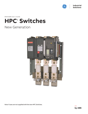 ABB HPC Switch, New Generation User's manual | Manualzz