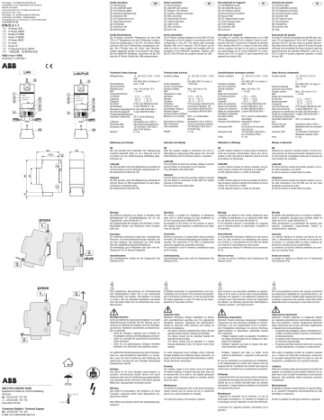 ABB IPR/S3.1.1 Installation and Operating Instructions | Manualzz