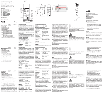 ABB ZS/S1.1 Benutzerhandbuch | Manualzz