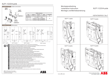 ABB XLP1 Instructions | Manualzz