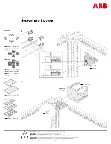 ABB System pro E power - 185 mm Busbar System - Internal Bottom ...