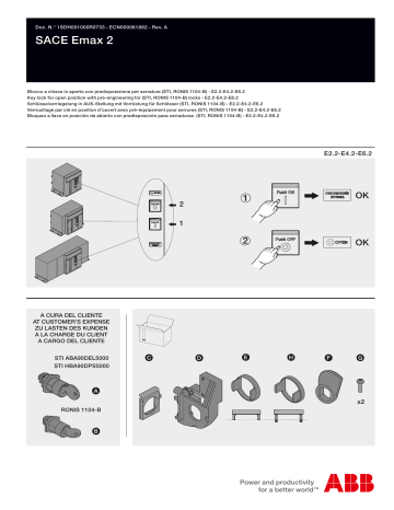 ABB Key lock Instructions | Manualzz