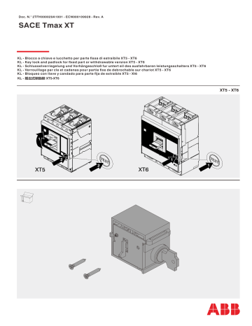 ABB KL - Key lock and padlock Instructions | Manualzz