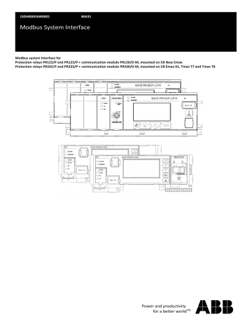 ABB Modbus System Interface Instructions | Manualzz