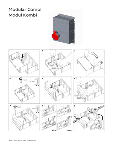 ABB Modular Combi building Instructions | Manualzz