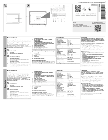 ABB SmartTouch 10 STU10.x.11 Instructions | Manualzz