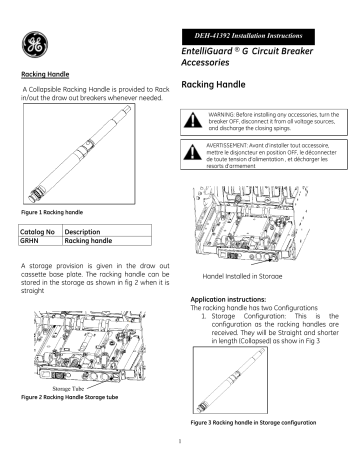 ABB Racking Handle Instructions | Manualzz