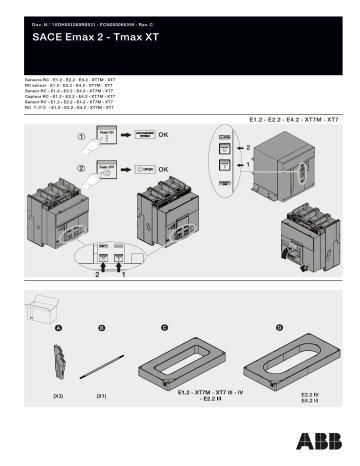 ABB RC sensor - E1.2-E2.2-E4.2-E6.2-XT7-XT7M 取扱説明書 | Manualzz