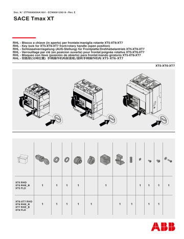 ABB RHL - Key lock Instructions | Manualzz
