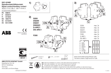 ABB S2C-H6R Installation manual | Manualzz