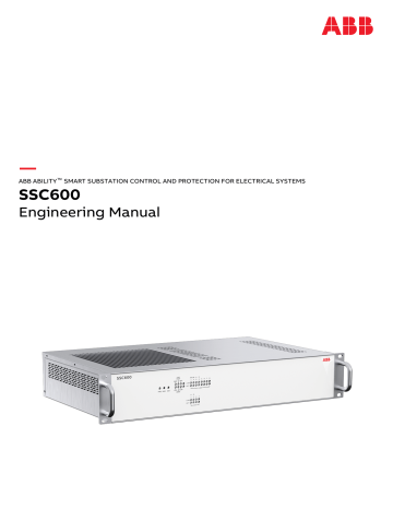 ABB Smart substation control and protection SSC600 Instructions | Manualzz