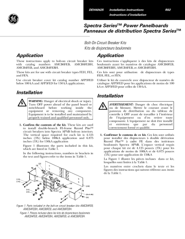 ABB Spectra Power Panelboard Instructions | Manualzz