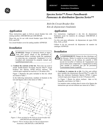 ABB Spectra Series Power Panelboards Instructions | Manualzz