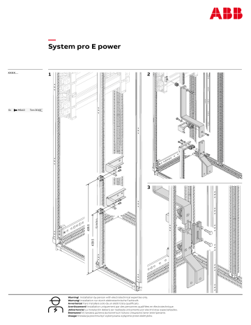 ABB System pro E power RBBS-CH Instruction manual | Manualzz