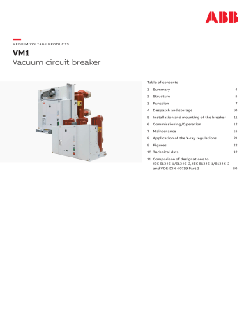 ABB VM1 Instructions manual | Manualzz