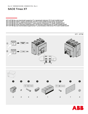 ABB XT7-XT7M 2p Instructions | Manualzz
